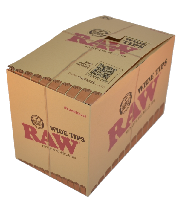 RAW Preroll Wide Tips – Amor Wholesale Inc.